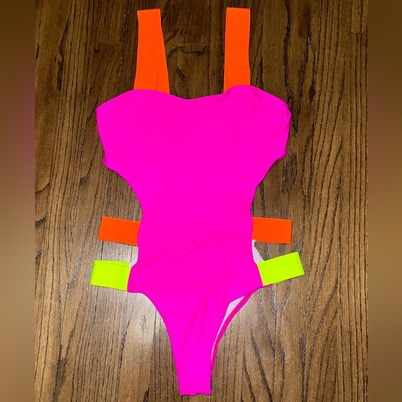 Target | Swim | Womens Bright Neon One Piece Swimsuit | Poshmark